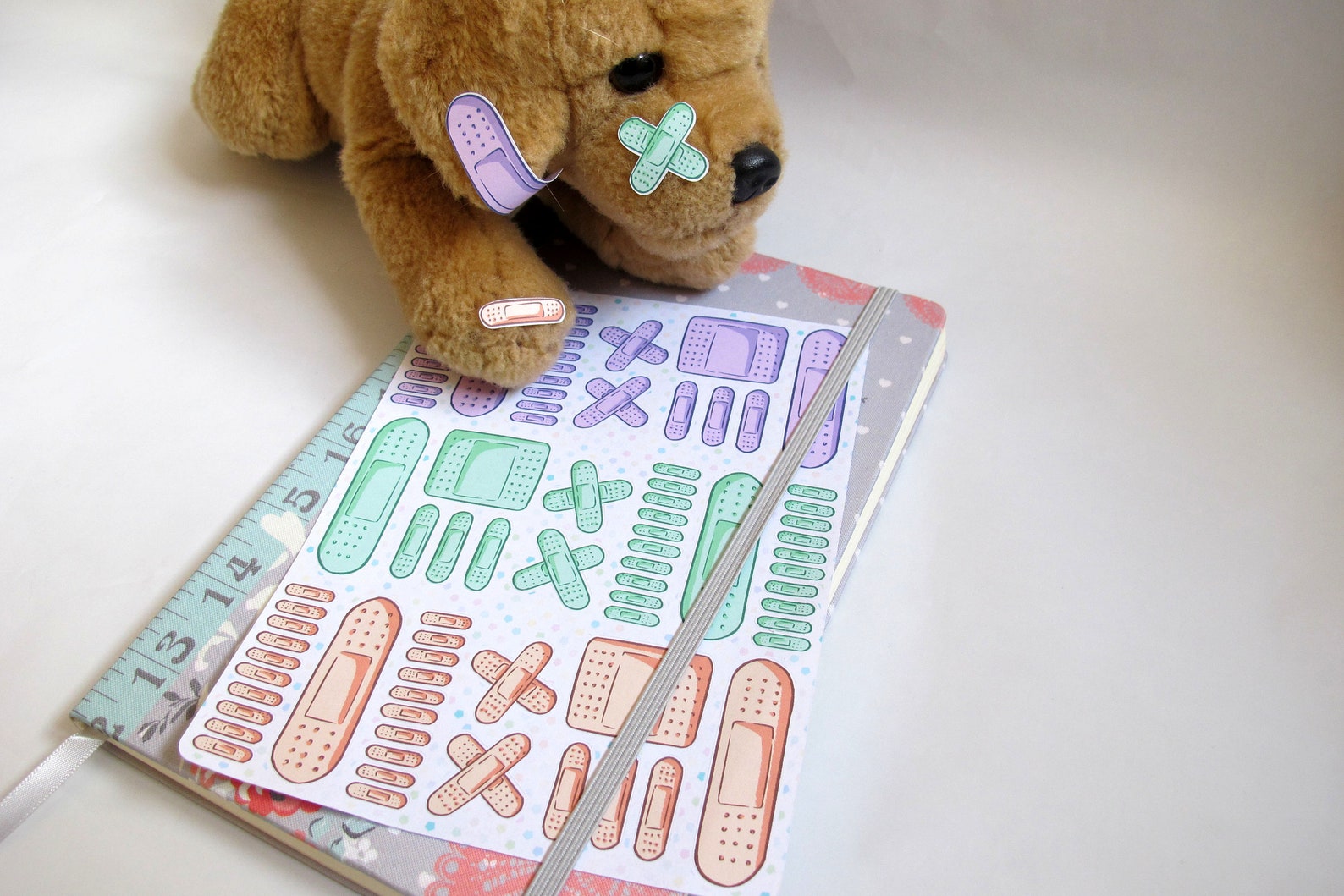 Bandage Themed Sticker Sheet - Etsy UK
