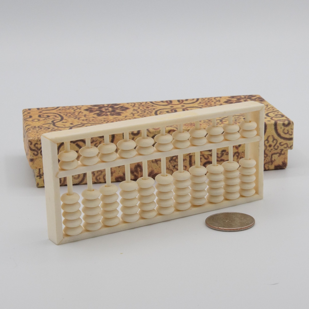 Vintage Chinese Handmade Bone Abacus - Etsy