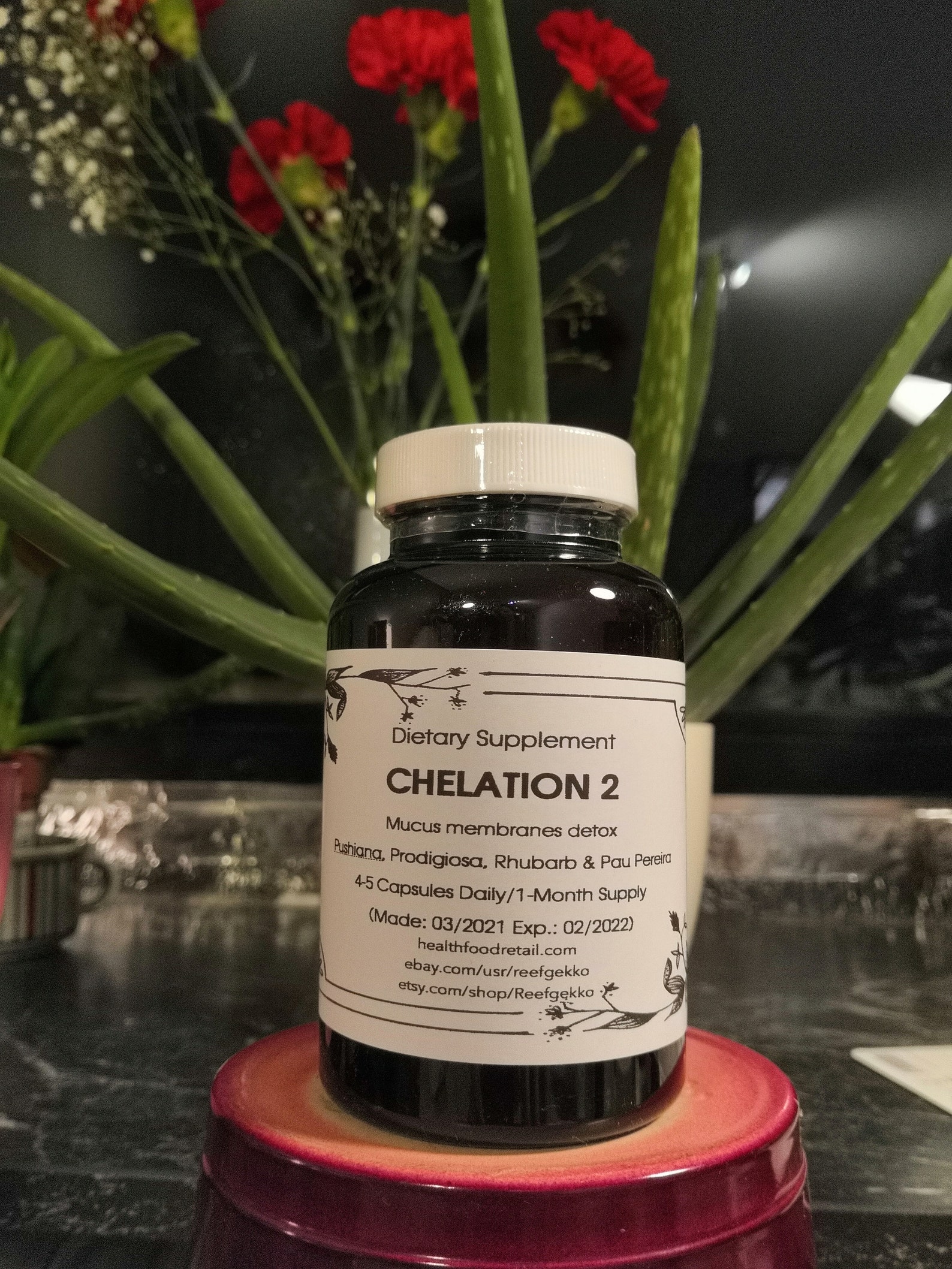 CHELATION 2 Mucus Membranes Detoxifier - Natural Colon Cleanse - Etsy