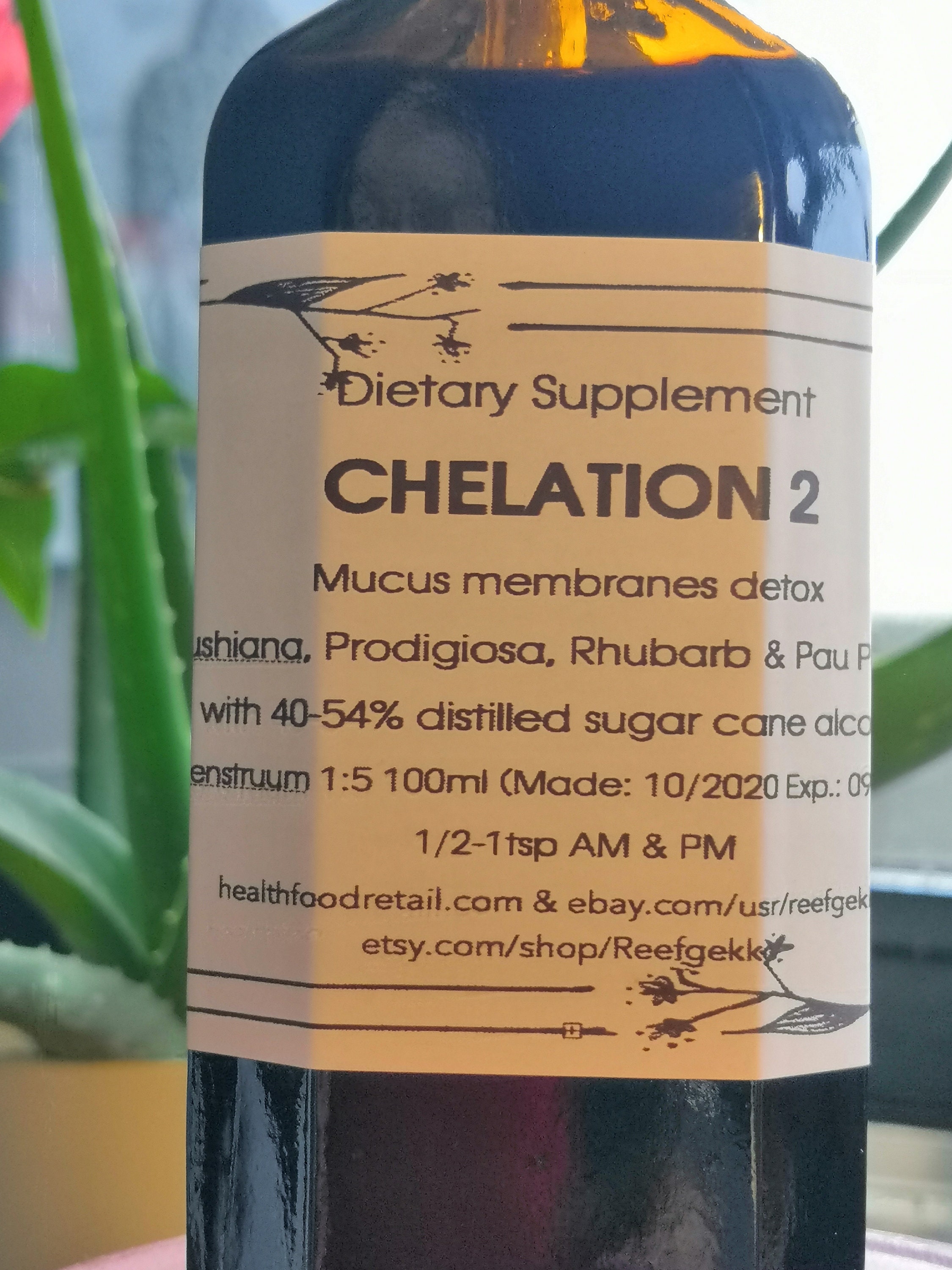 CHELATION 2 - Mucus Membranes Detoxifier - Natural & Best Colon Cleanse ...