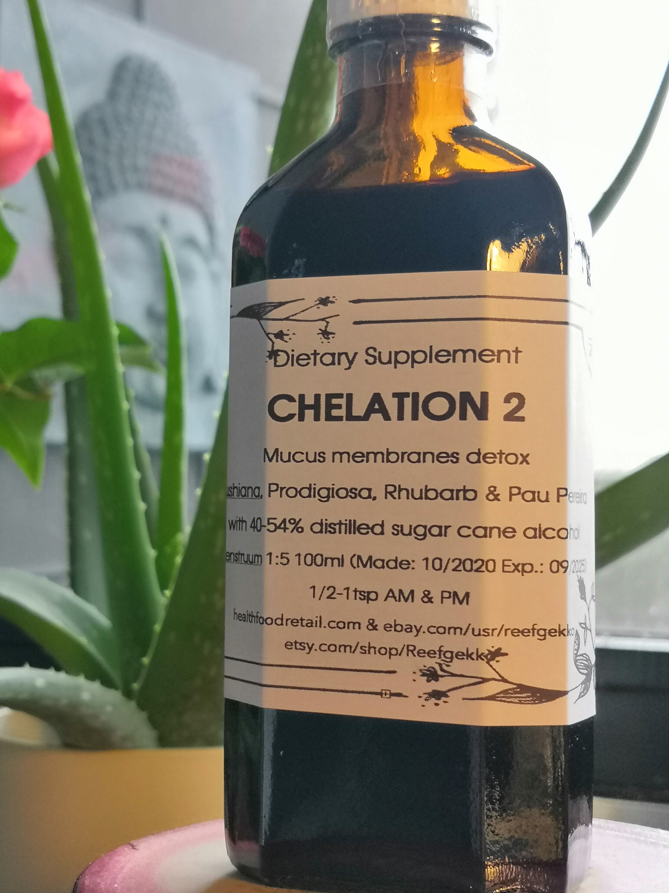 CHELATION 2 - Mucus Membranes Detoxifier - Natural & Best Colon Cleanse ...
