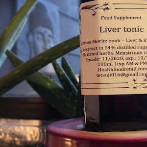 Liver Tonic - Andreas Moritz (liver & Gallbladder Flush) - Etsy