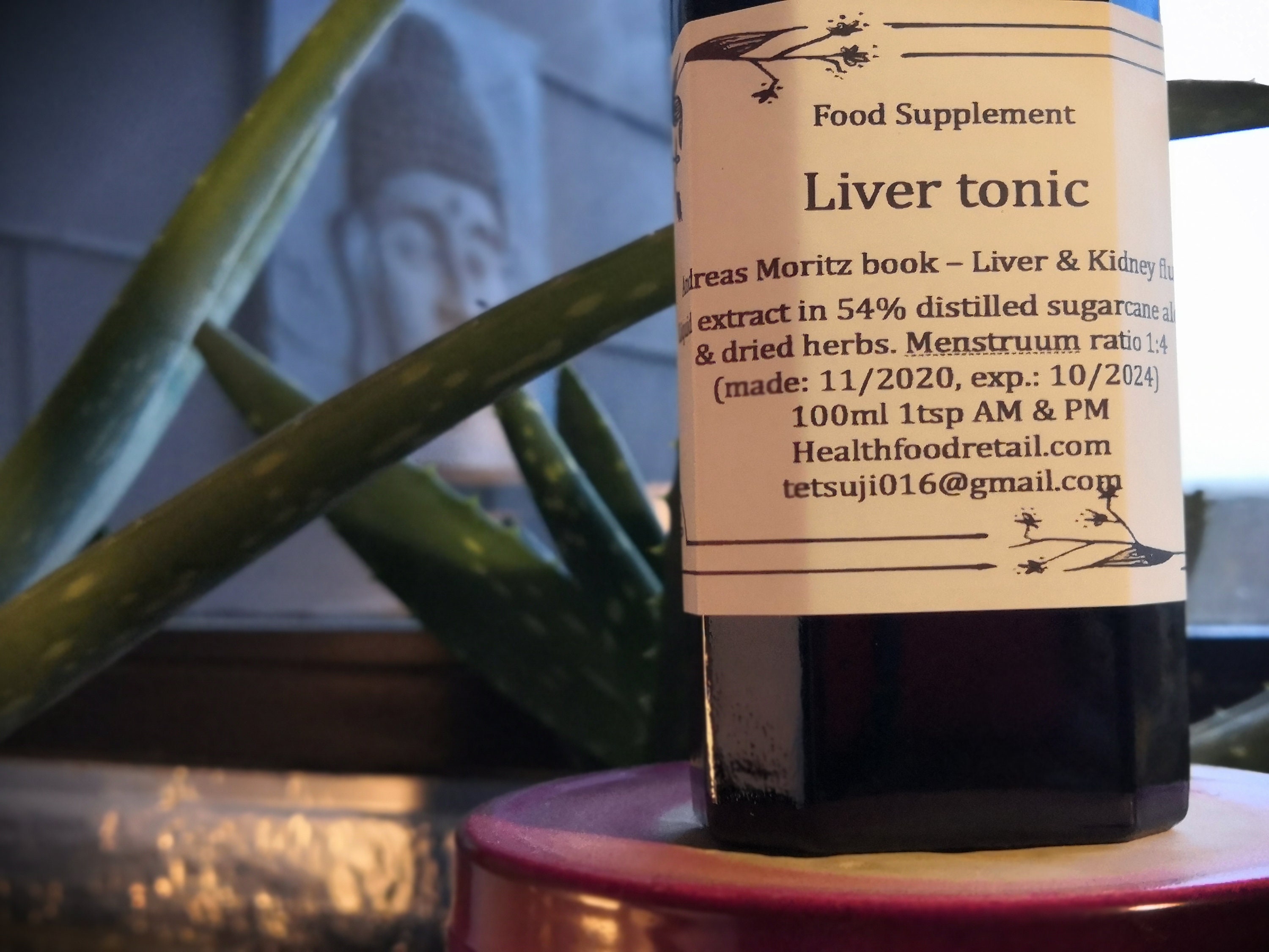 Liver Tonic - Andreas Moritz (liver & Gallbladder Flush) - Etsy