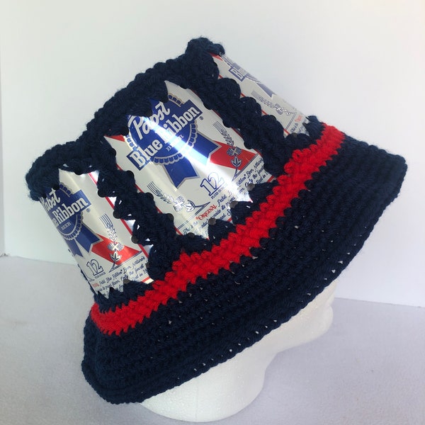 Crochet Beer Can Hat - Etsy