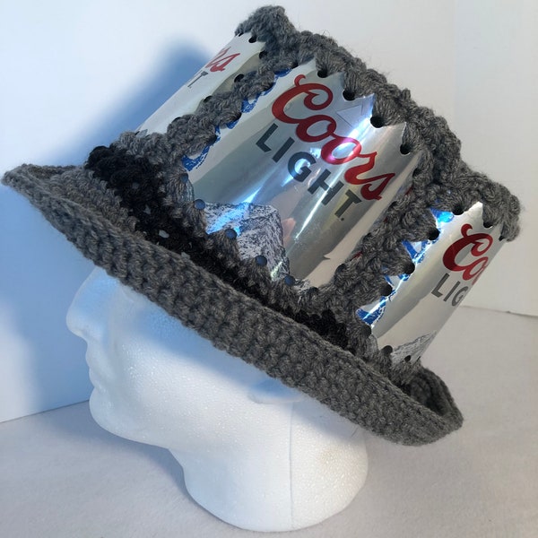 Crochet Beer Can Hat - Etsy