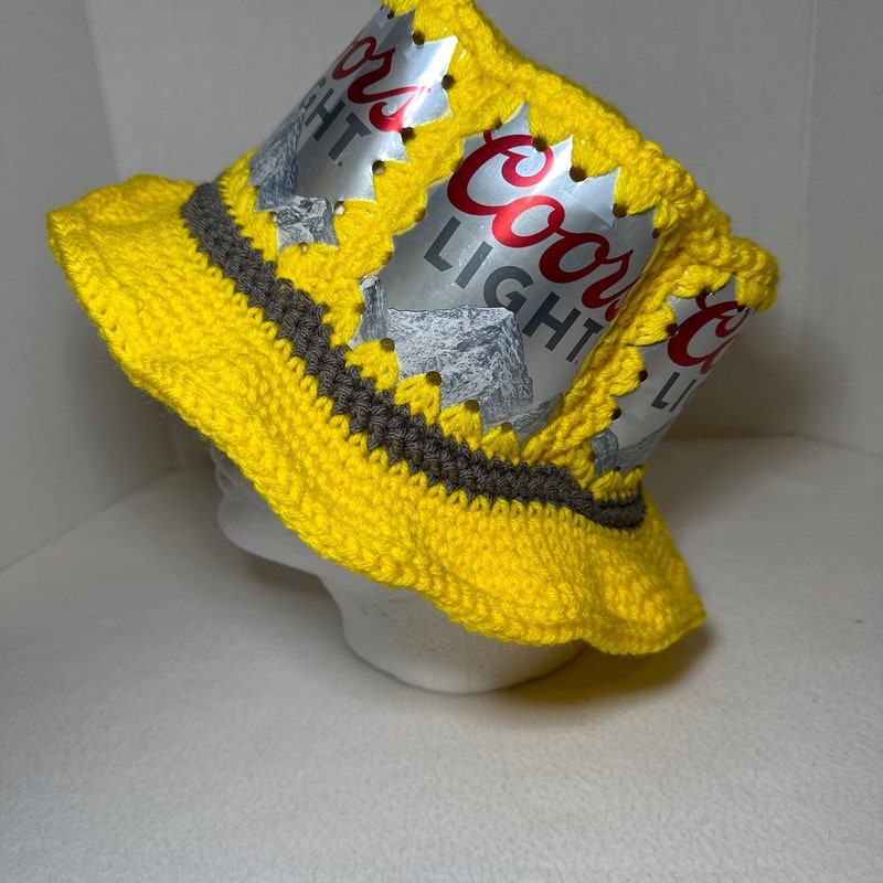 Crochet Beer Can Hat - Etsy
