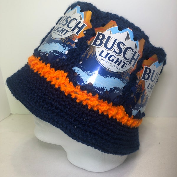 Crochet Beer Can Hat - Etsy