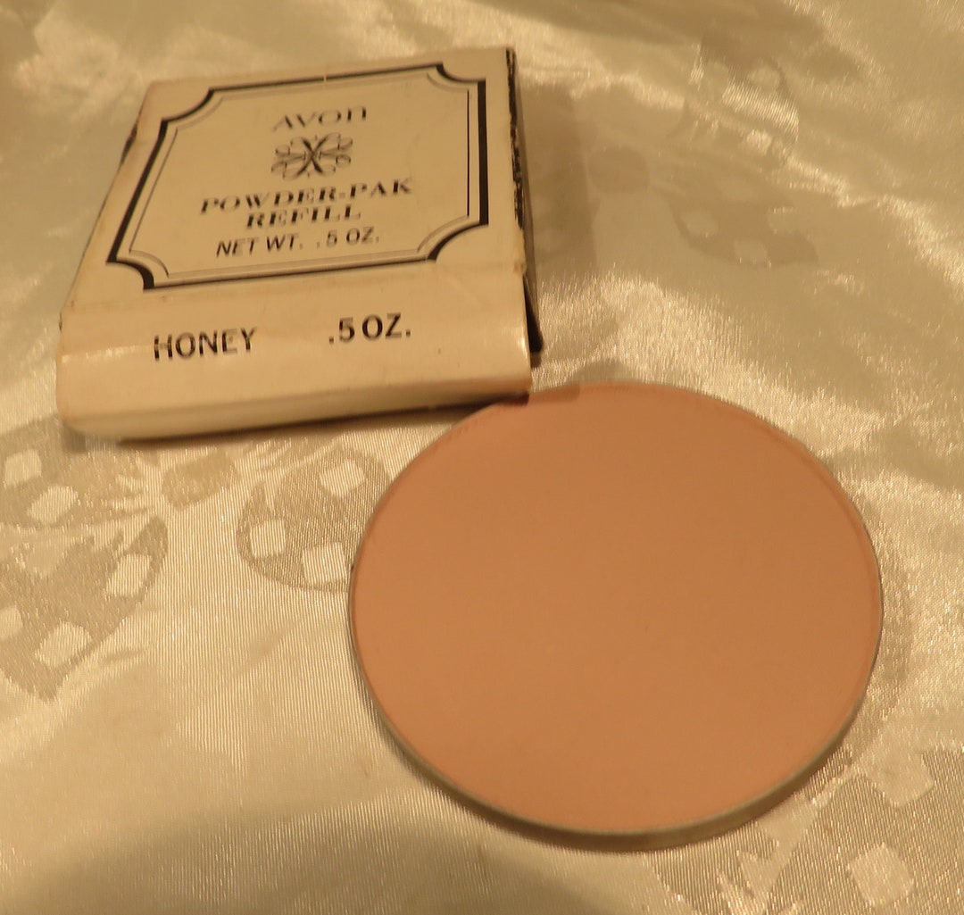 Avon Powder Pak Refill for Avon Compacts Vintage Hard to Find Honey ...