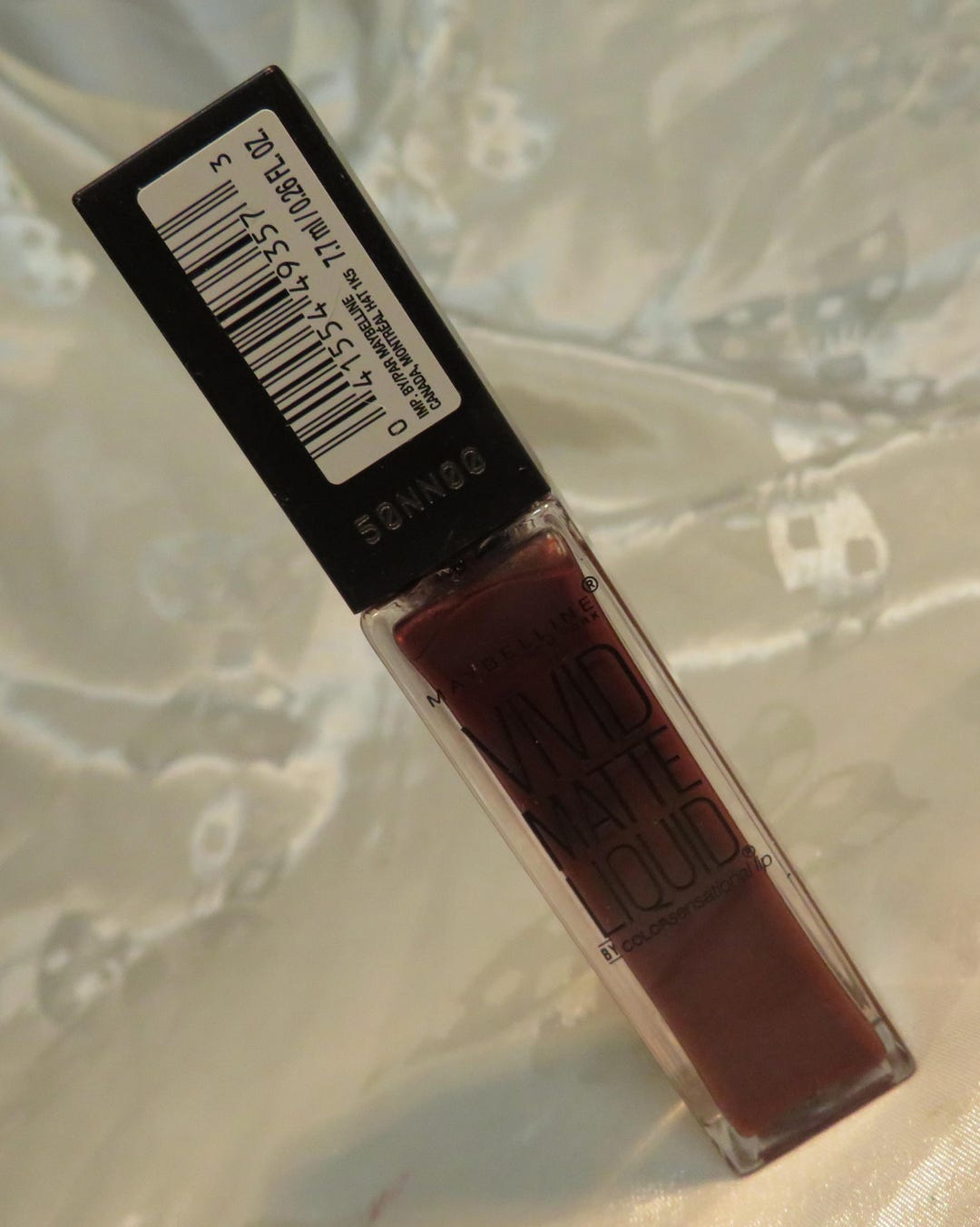 Dark Red-brown Vivid Matte Liquid Lip Color (lipstick) 3-1/2 ...