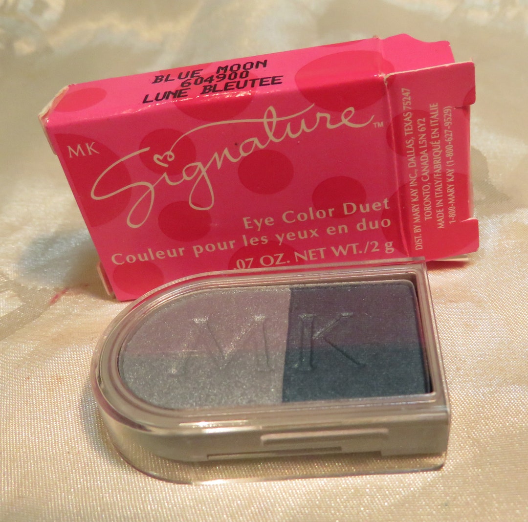 Mary Kay Blue Moon Duet Eye Color Shadow Beautiful Light & Dark Blends ...