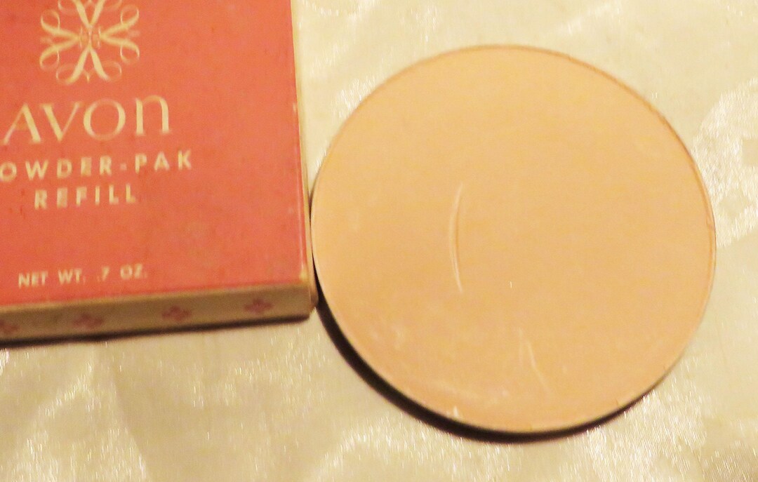 Avon Powder Pak Refill Rose Shade Pressed Powder for Face Much Prettier ...