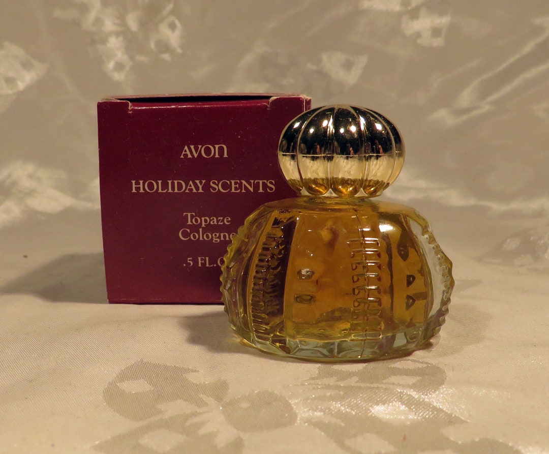 Avon Topaze Holiday Scents Cologne Fragrance Perfume .5 Oz. - Etsy