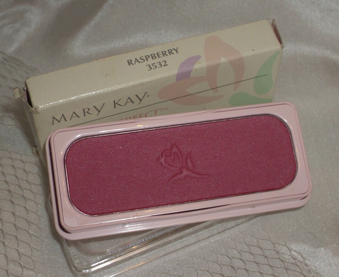 Mary Kay Raspberry Berry Blush Powder Perfect Cheek Color Shimmer ...