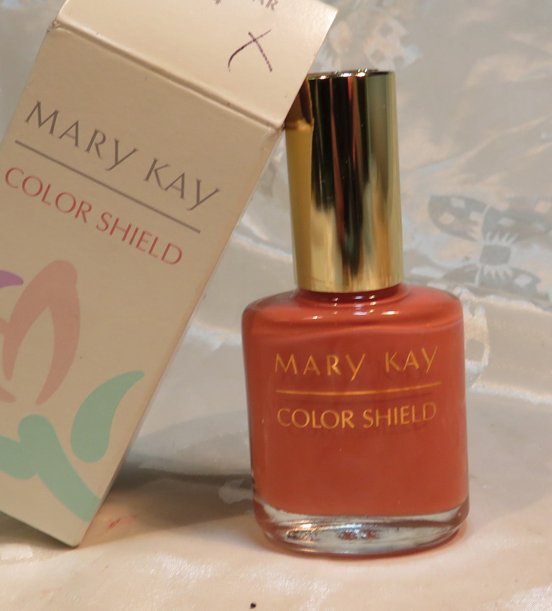Mary Kay Peach Nectar Matte Color Shield Nail Polish Lacquer .5oz ...