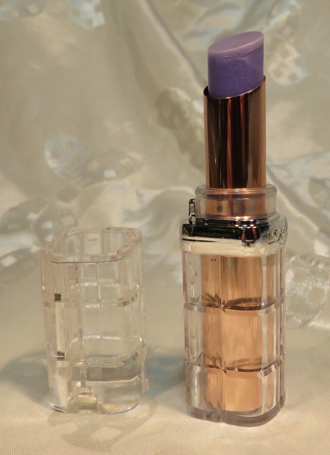 Loreal Hard to Find!!! Clear Crystal Textured Lipstick Tube Light ...