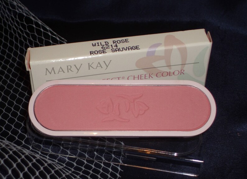 Mary Kay Powder Perfect blush Wild Rose Cheek Color a matte | Etsy