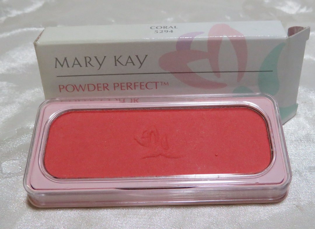 Mary Kay Coral Cheek Color Blusher Blush All Skin Types Silky Smooth ...