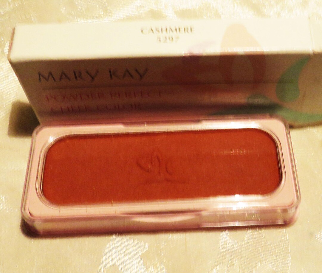 Mary Kay Cashmere Warm Shade Cheek Color Blush Powder Perfect ...