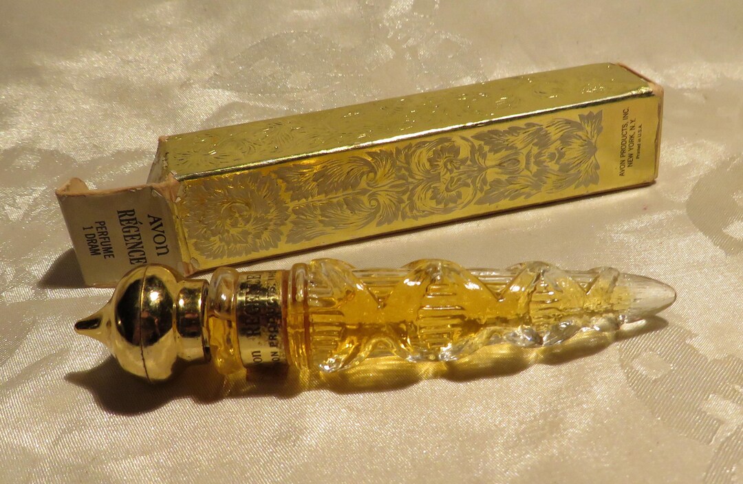 Avon Vintage Regence Fragrance Perfume One Dram (1/8 Fl. Oz.) Full Mini ...