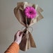 Wrapped Single Stem Paper Gerbera Daisy - Etsy