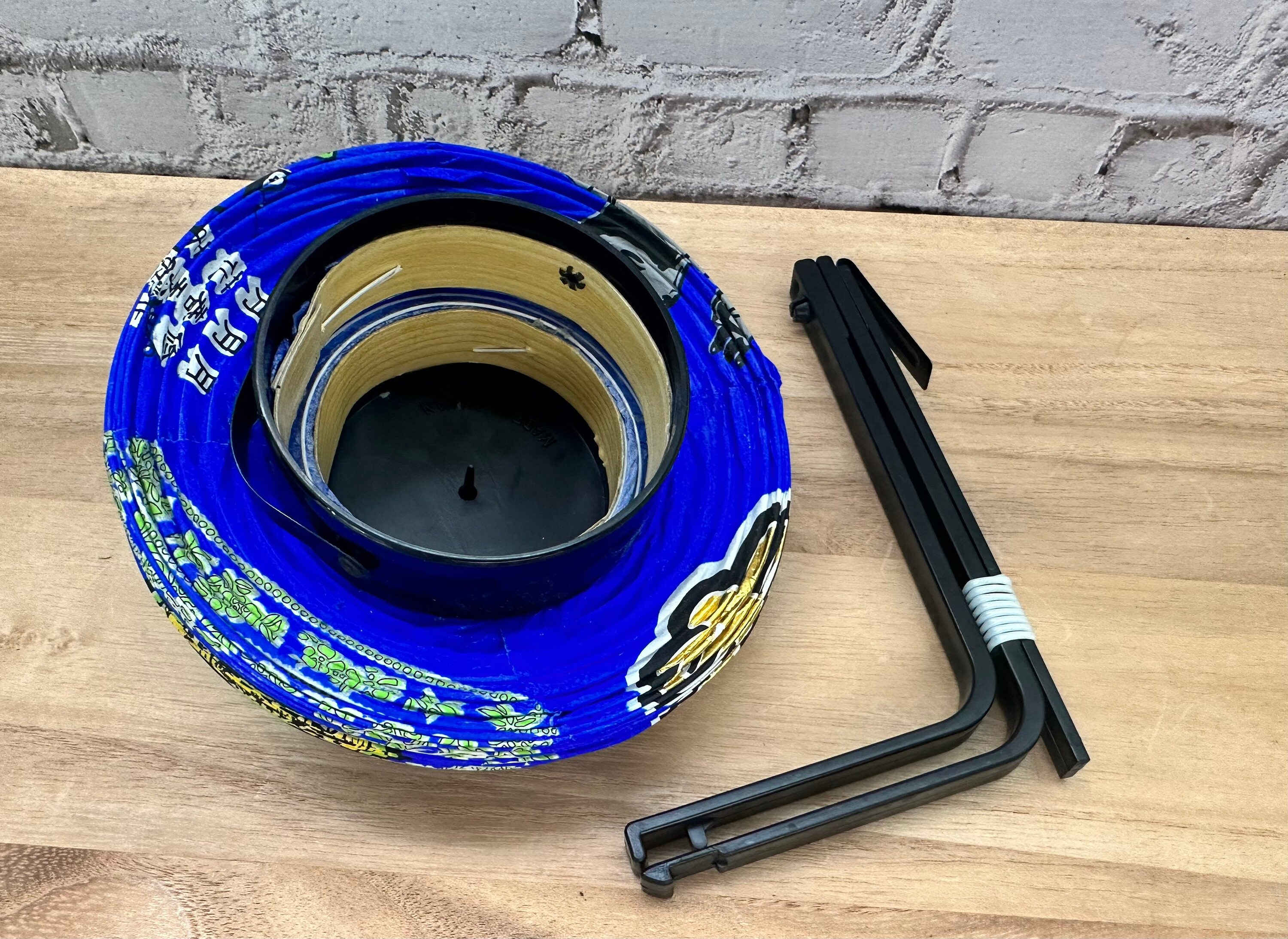 Vintage Japanese Chouchin Blue Japanese Paper Lanterns - Etsy