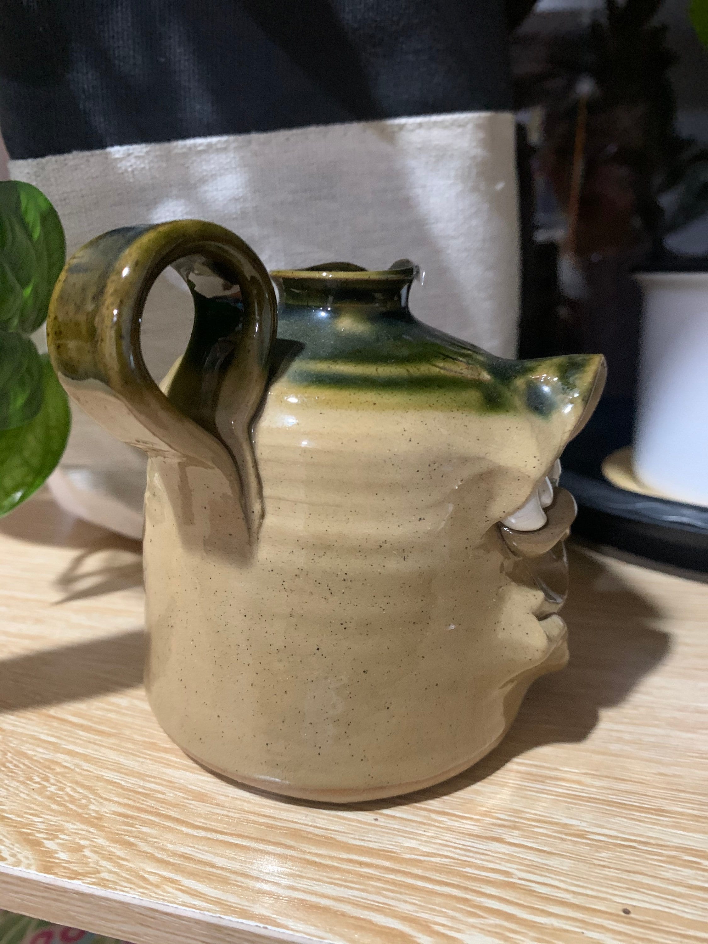 Ugly Pottery Vase and Mug Decorative Ugly Face Mug Wales Set of Two - Etsy