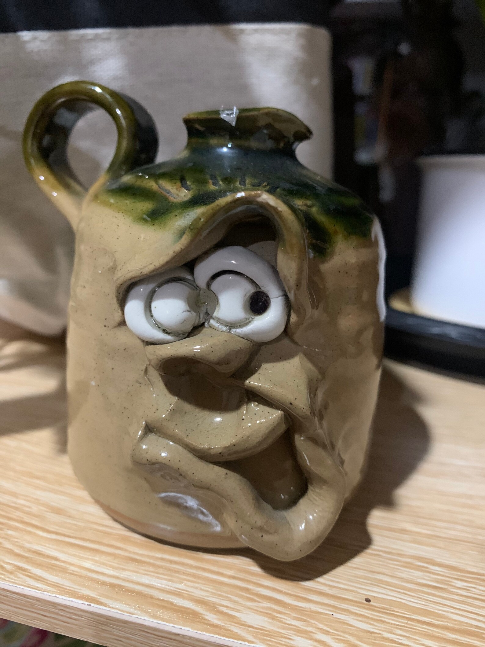 Ugly Pottery Vase and Mug Decorative Ugly Face Mug Wales Set of Two - Etsy