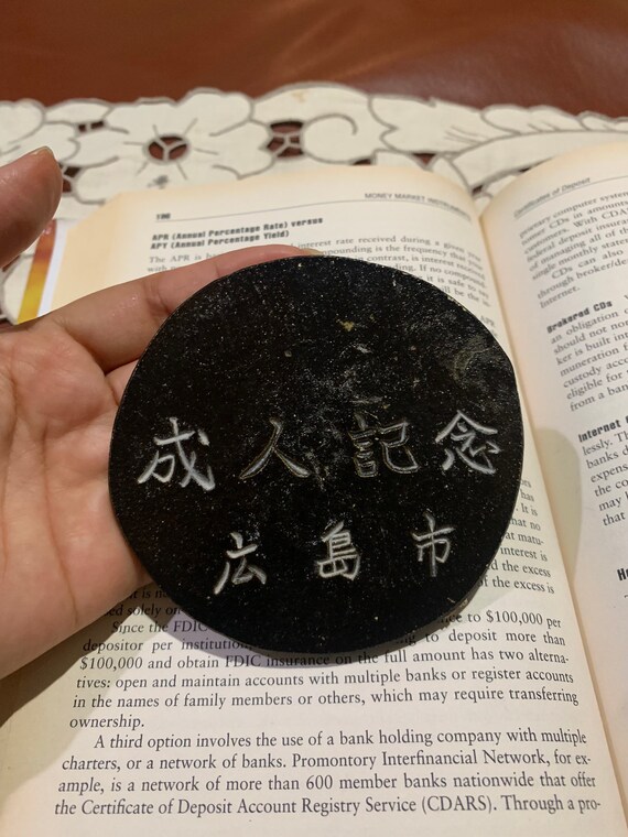 Paperweights Collectibles Vintage Japanese Metal Cast Iron Paperweight ...