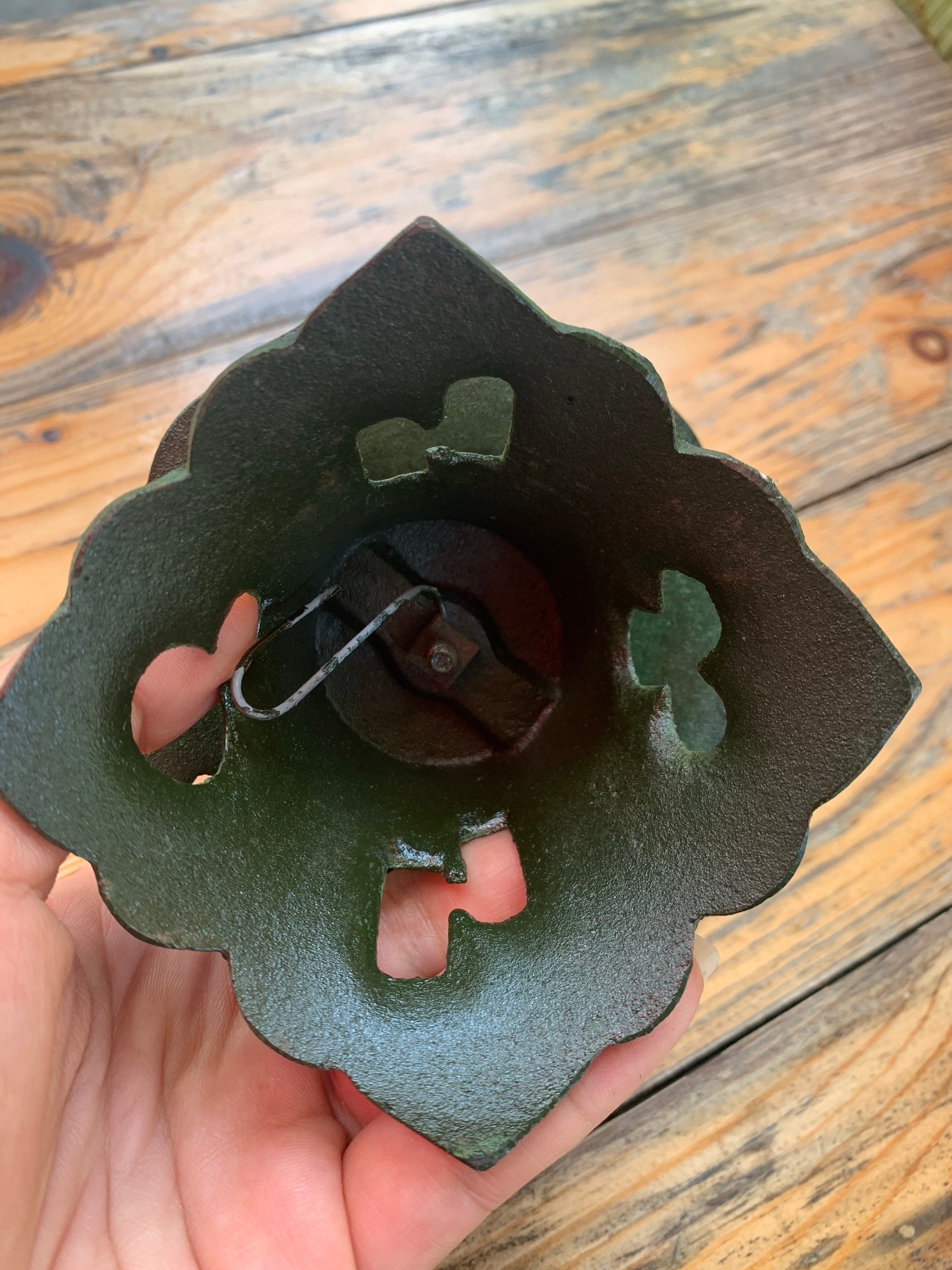 Vintage Japanese Cast Iron Temple Form Wind Chime Hanging Bell - Etsy