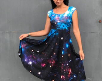 Galaxy dress | Etsy