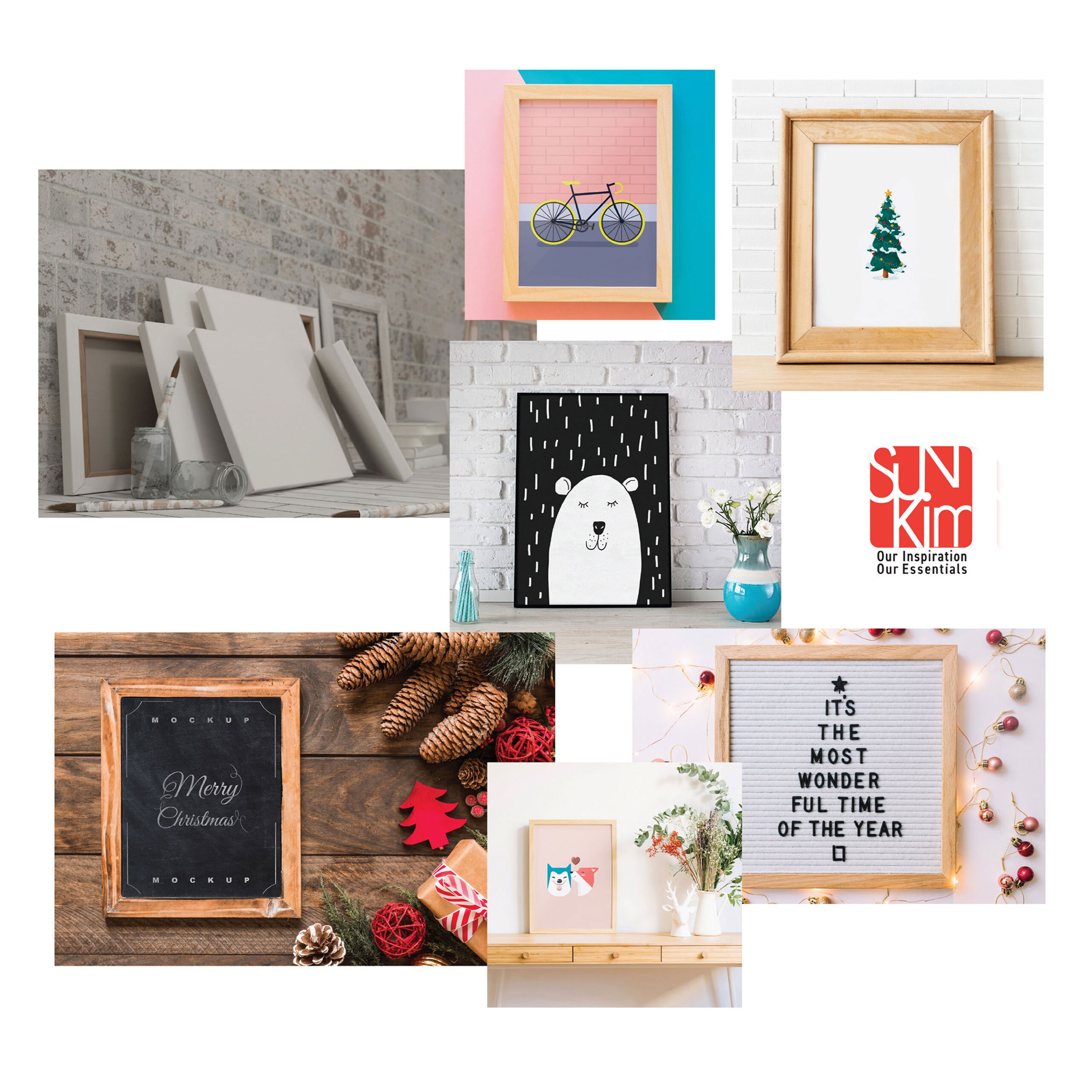 Wooden Modern Style Picture Frames From 5 to 60 in DIY, Do-it-yourself ...