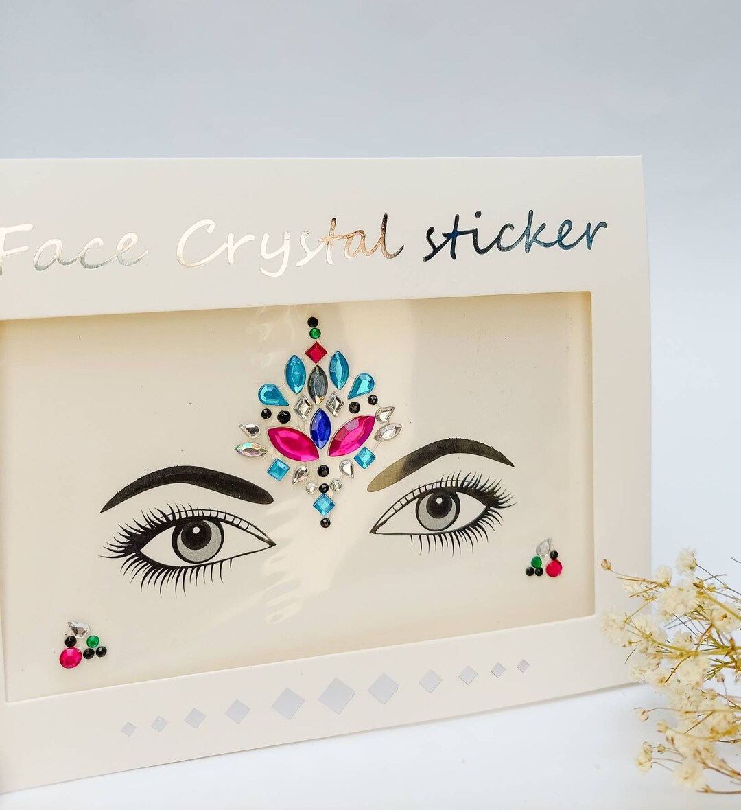 Rhea Face Gem, Festival Face Gem, Face Gem Stickers, Face Jewels ...