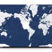 Map of the World MacBook Air 13 2018 Case Countries MacBook Air 11 Case ...