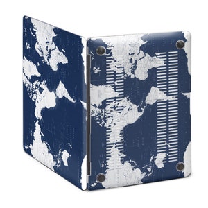Map of the World MacBook Air 13 2018 Case Countries MacBook Air 11 Case ...