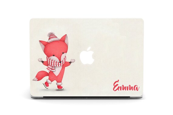 Red Fox Macbook Air 13 2018 Case Personolized Macbook Air 11 | Etsy