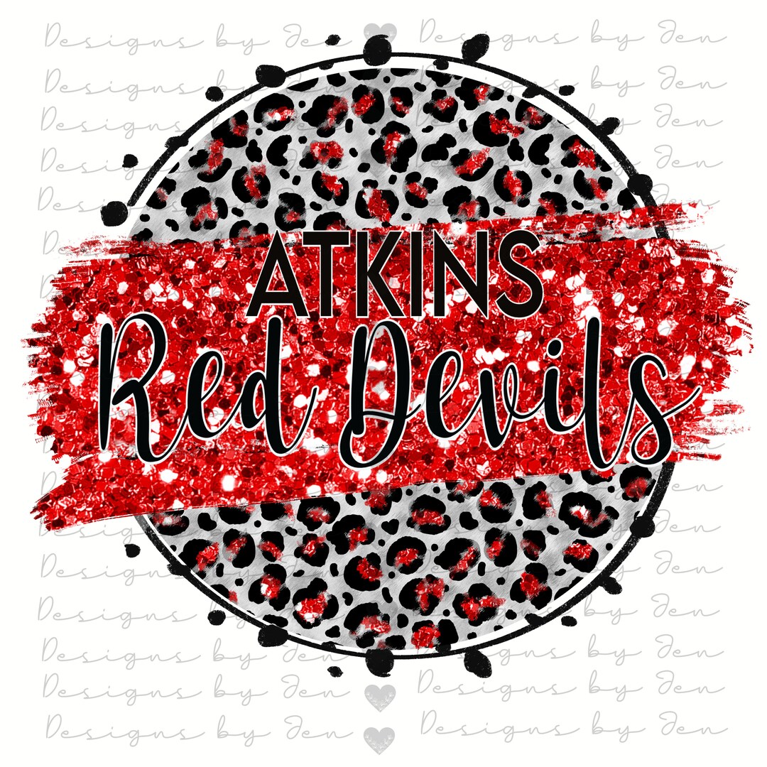 Atkins Red Devils PNG Digital Download - Etsy