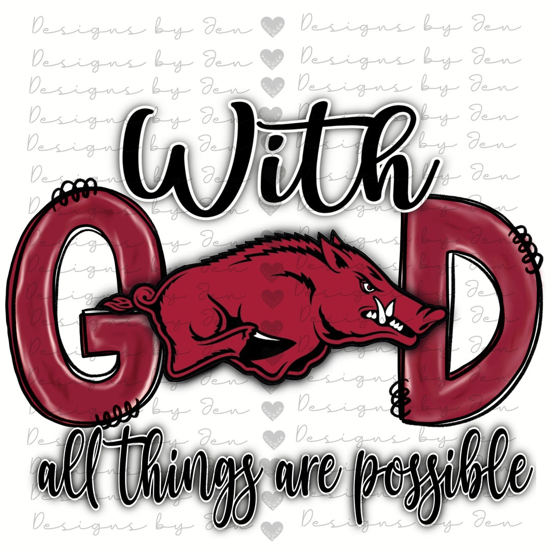 Arkansas With God Png Digital Download - Etsy