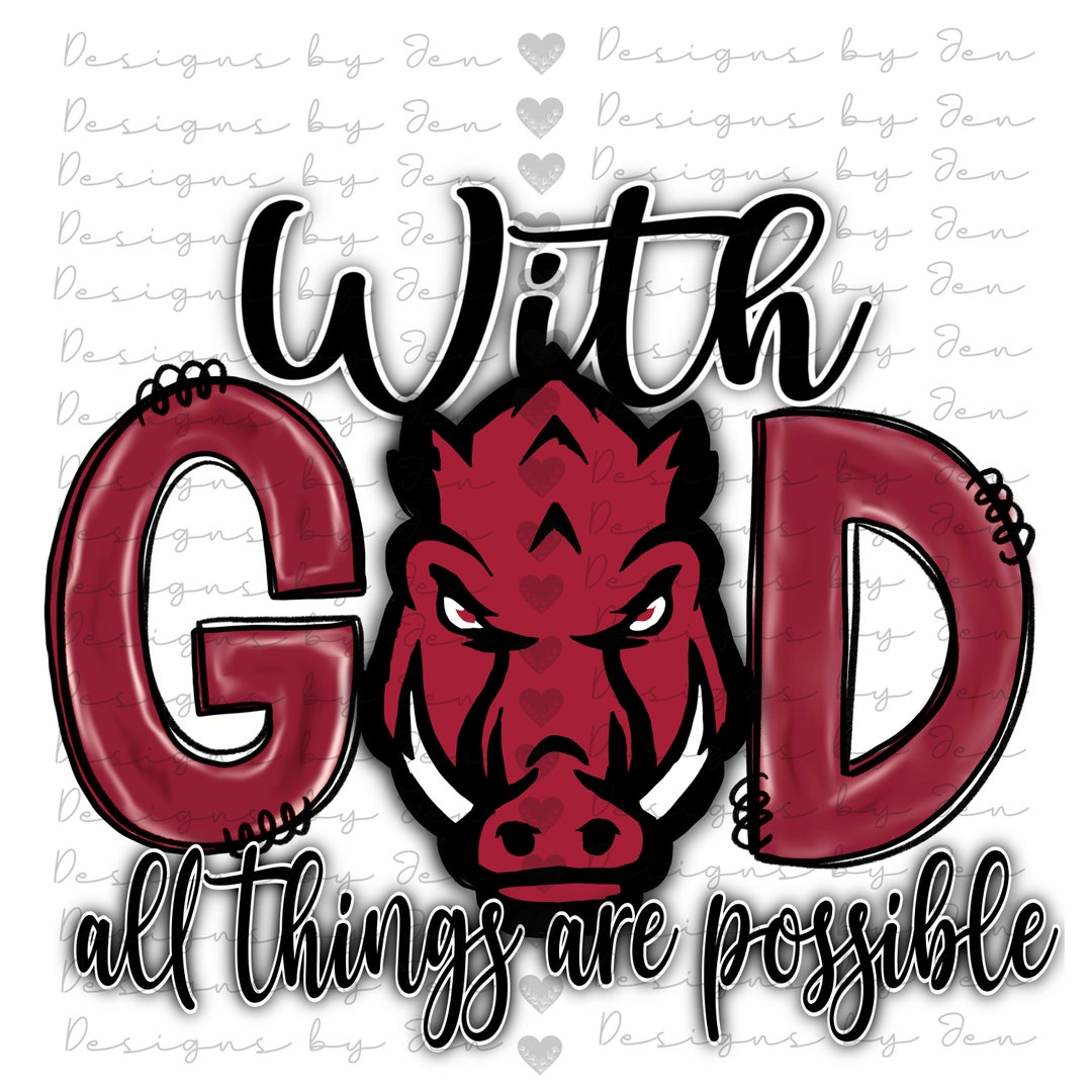 Arkansas With God Png Digital Download - Etsy