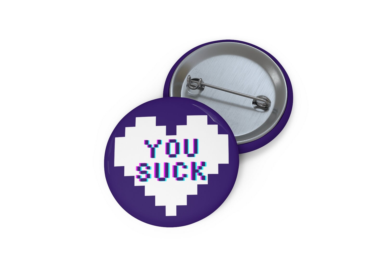 You Suck Button - Etsy
