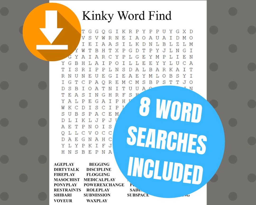 Kinky Word Search Naughty Word Search BDSM Word Search DDLG Etsy Kinky Word Search Naughty Word Search BDSM Word Search DDLG Etsy