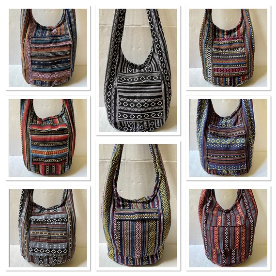 New Handmade Tribal Aztec Woven Crossbody Bag Hippie - Etsy