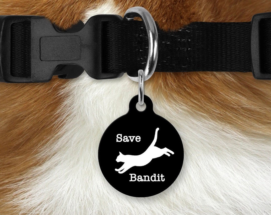 Save Bandit Pet Tag the Office TV Show - Etsy