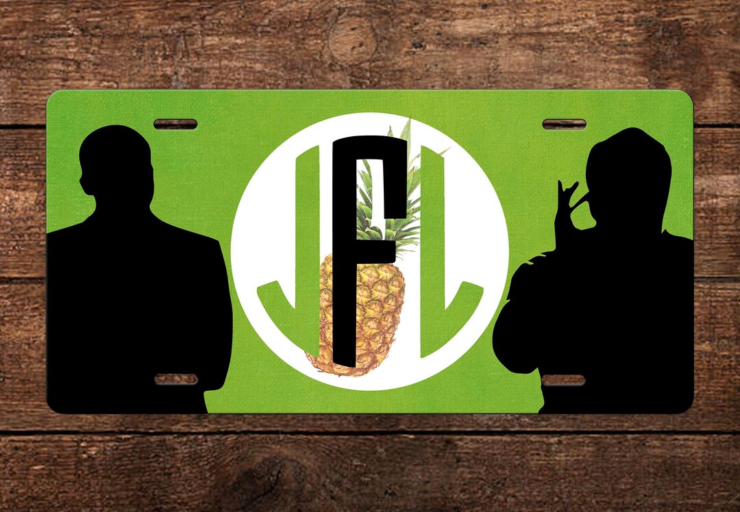 Psych - Monogrammed License Plate (psych - TV Show) - Etsy