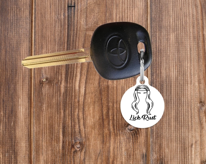 Lick Rust alexis SMALL Keychain schitts Creek-themed - Etsy