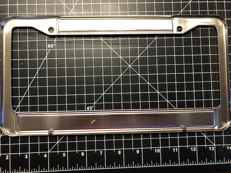 Free Prison Mike Chrome License Plate Frame the | Etsy