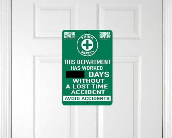 Warehouse Door Sign