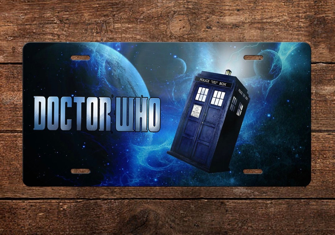 Doctor Who License Plate - (dr. Who TV Show) - Etsy