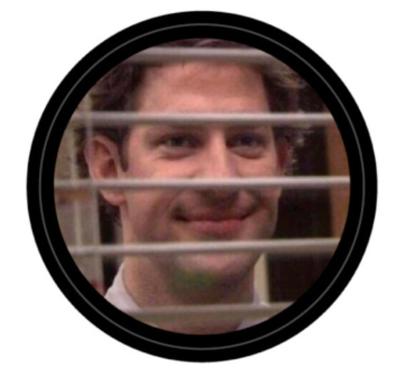 Jim Halpert Through Blinds - Caseforma