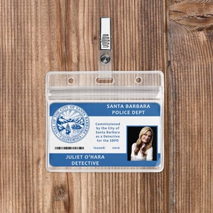 Psych Themed SBPD ID Badges - (psych - TV Show) (seasons 1-8) - Etsy