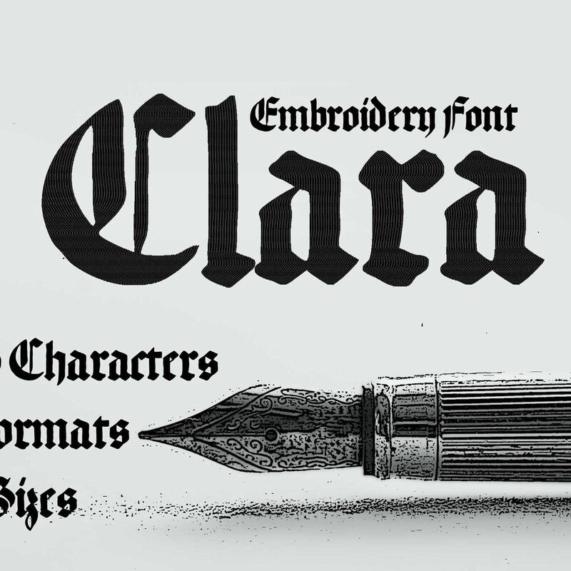 Calligraphy Embroidery - Etsy